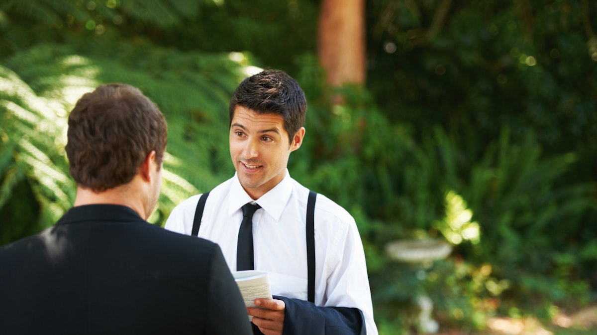 This Man Was Kicked Out Of His Brothers Wedding For Making A Risky